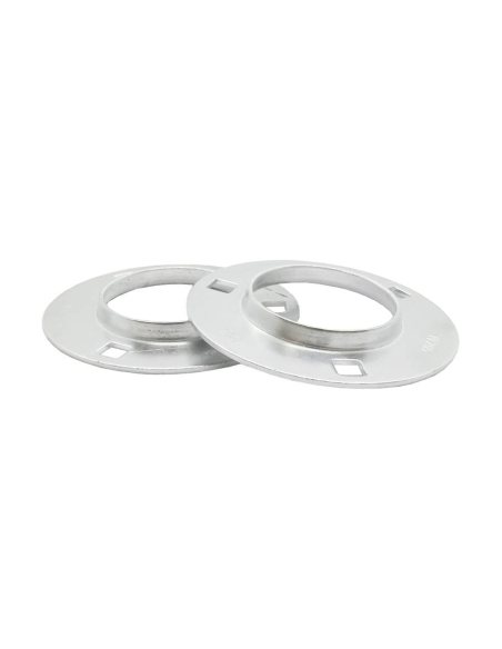 Stamped sheet metal round support ISB for 12-15-17mm shafts | ADAJUSA