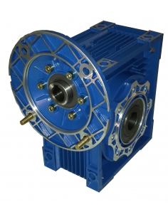 Scatola riduttori a corona infinita in alluminio quadrato | ADAJUSA